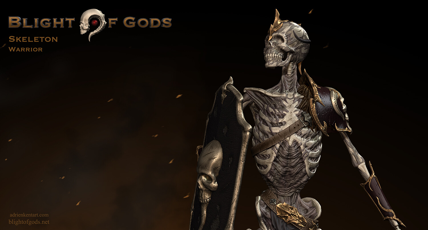 ArtStation - Skeleton Warrior