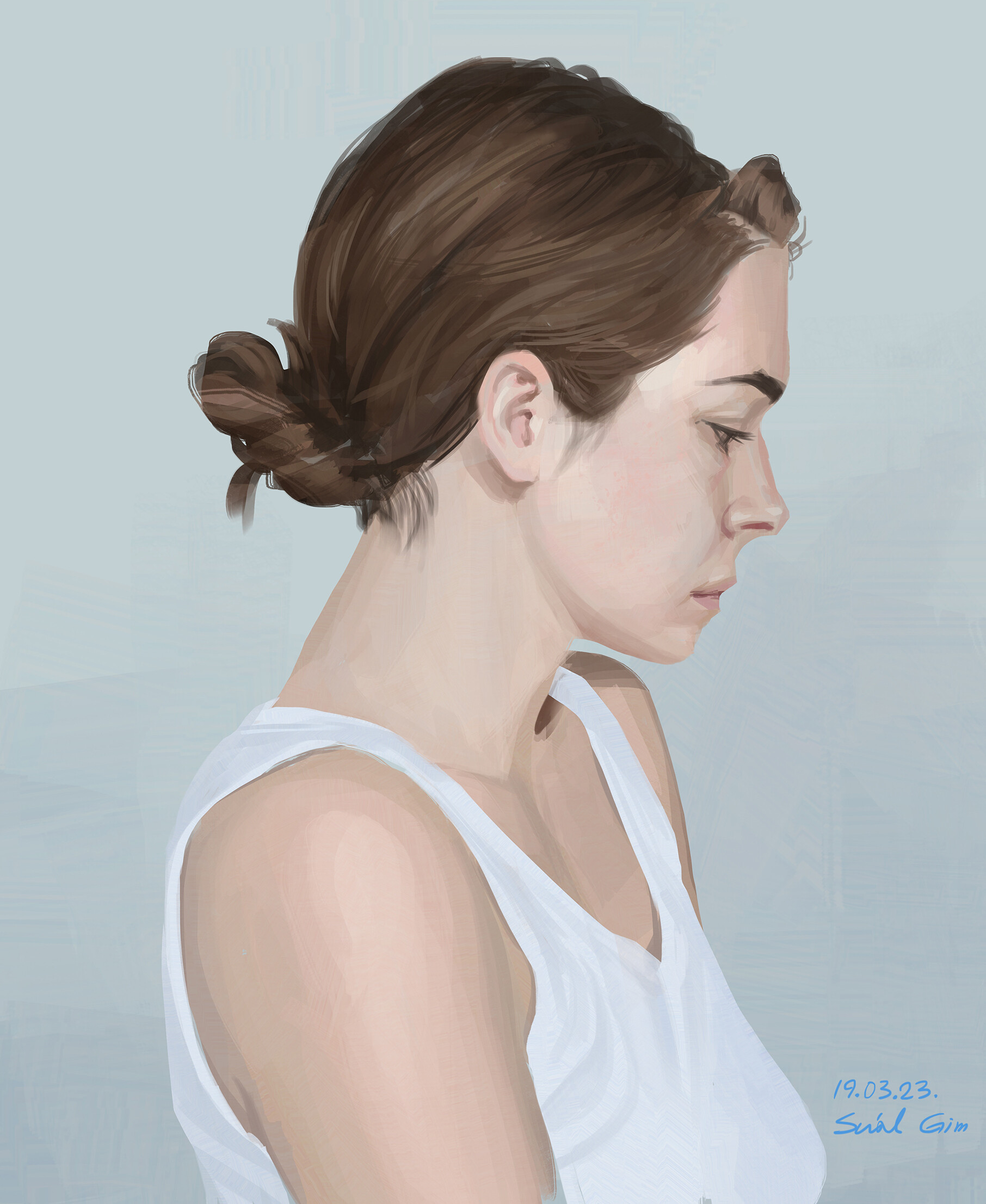 ArtStation - Portrait process
