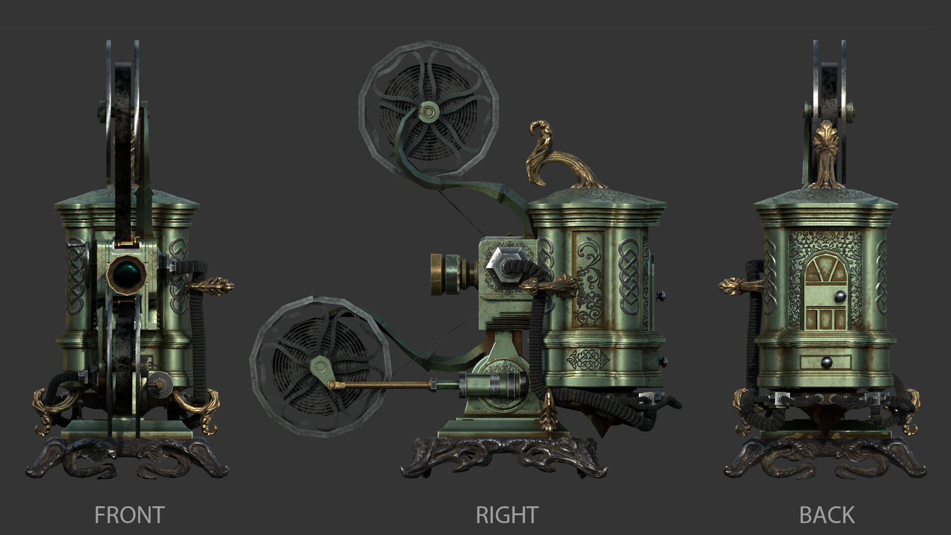 ArtStation - Vintage Projector
