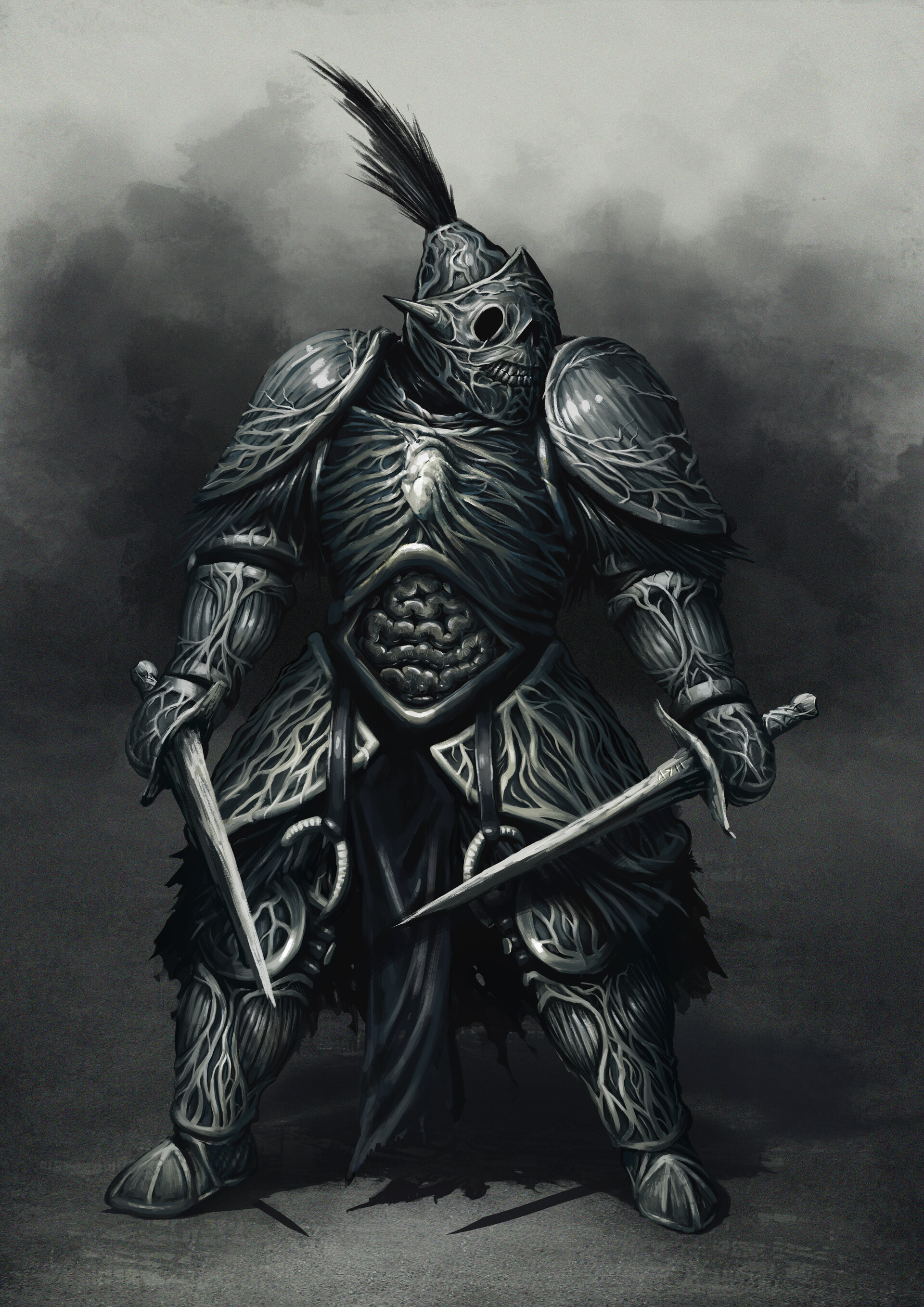 ArtStation - Dark Heavy Armor