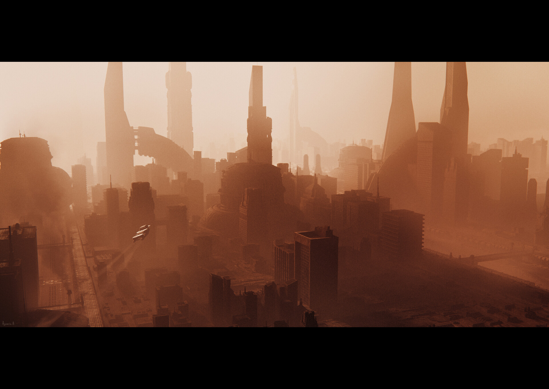 ArtStation - Dust city