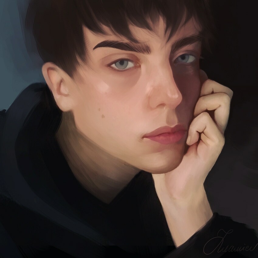 how to draw realistic hair medibang