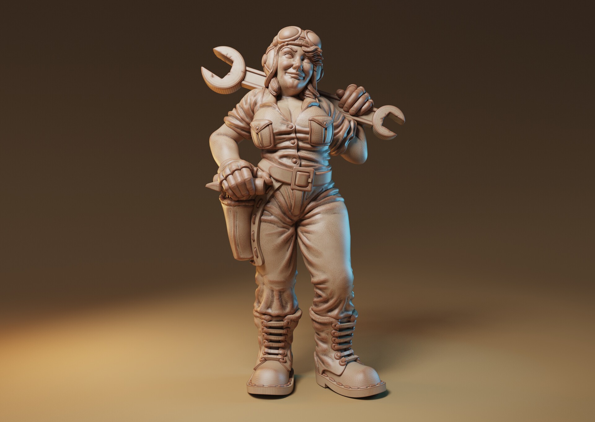 Krisztián Hartmann - Dwarf Mechanic Girl