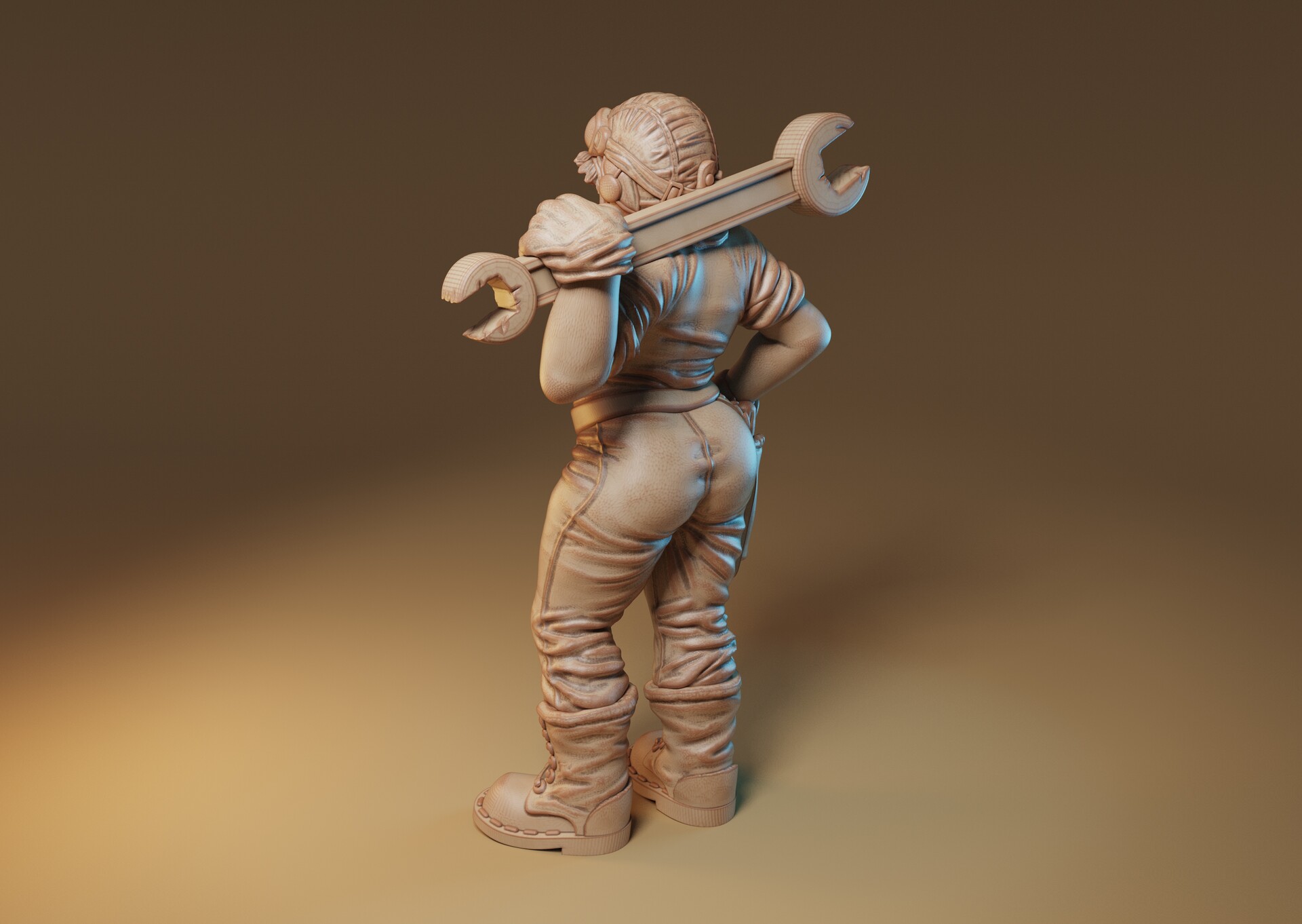 Krisztián Hartmann - Dwarf Mechanic Girl