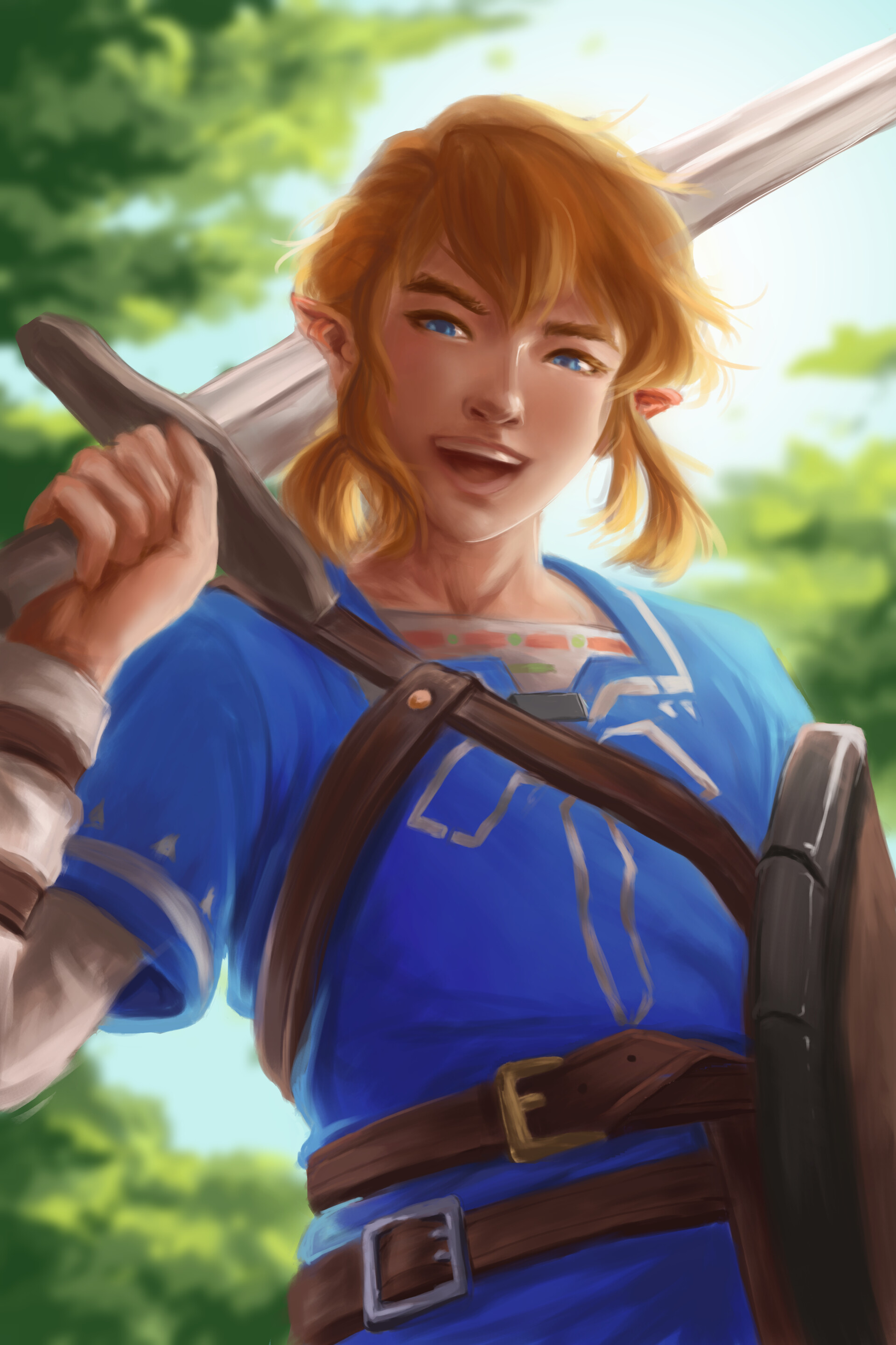 ArtStation - BOTW Link