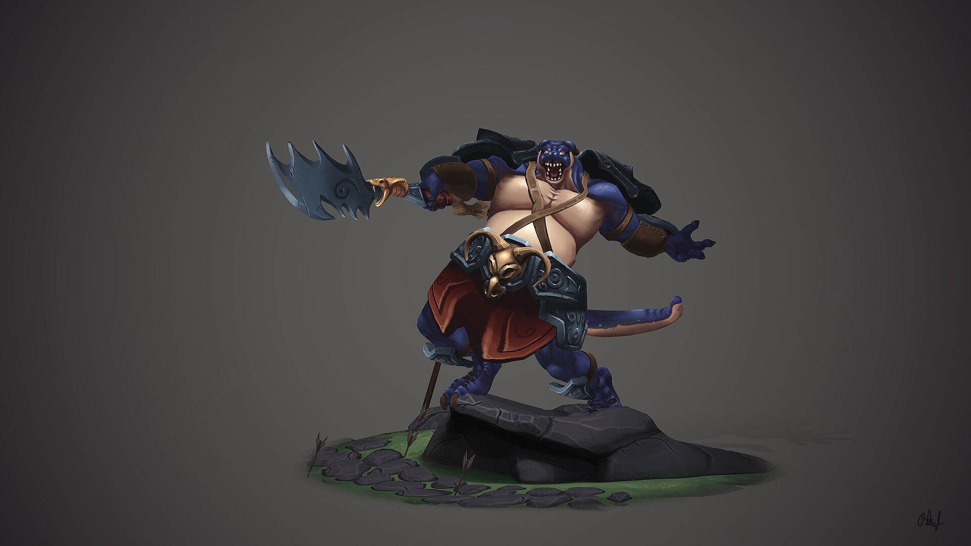 Populus - Dragon Barbarian