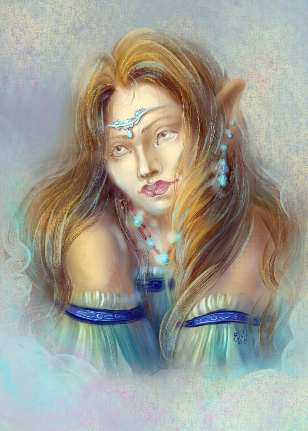 ArtStation - Young lady