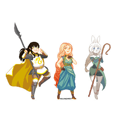 ArtStation - Dnd: Pixel party