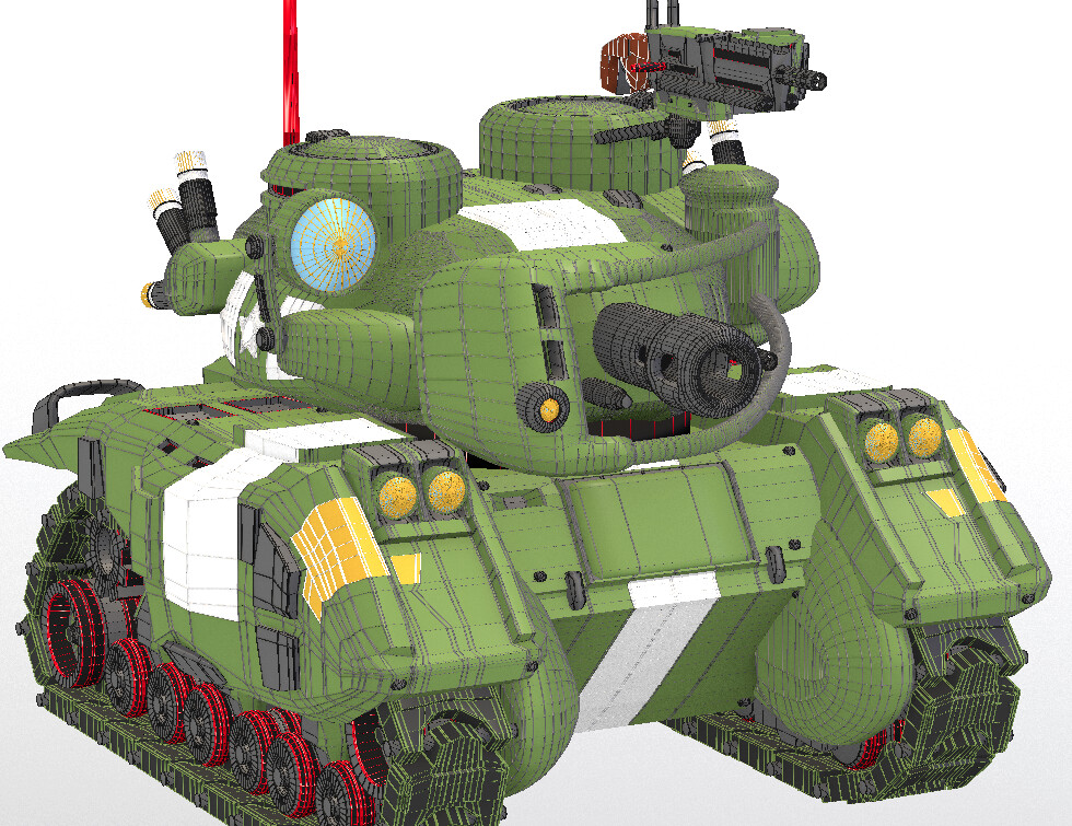 Draven Kish - Battalion Wars: Western Frontier - Herman Mk-5 120mm ...