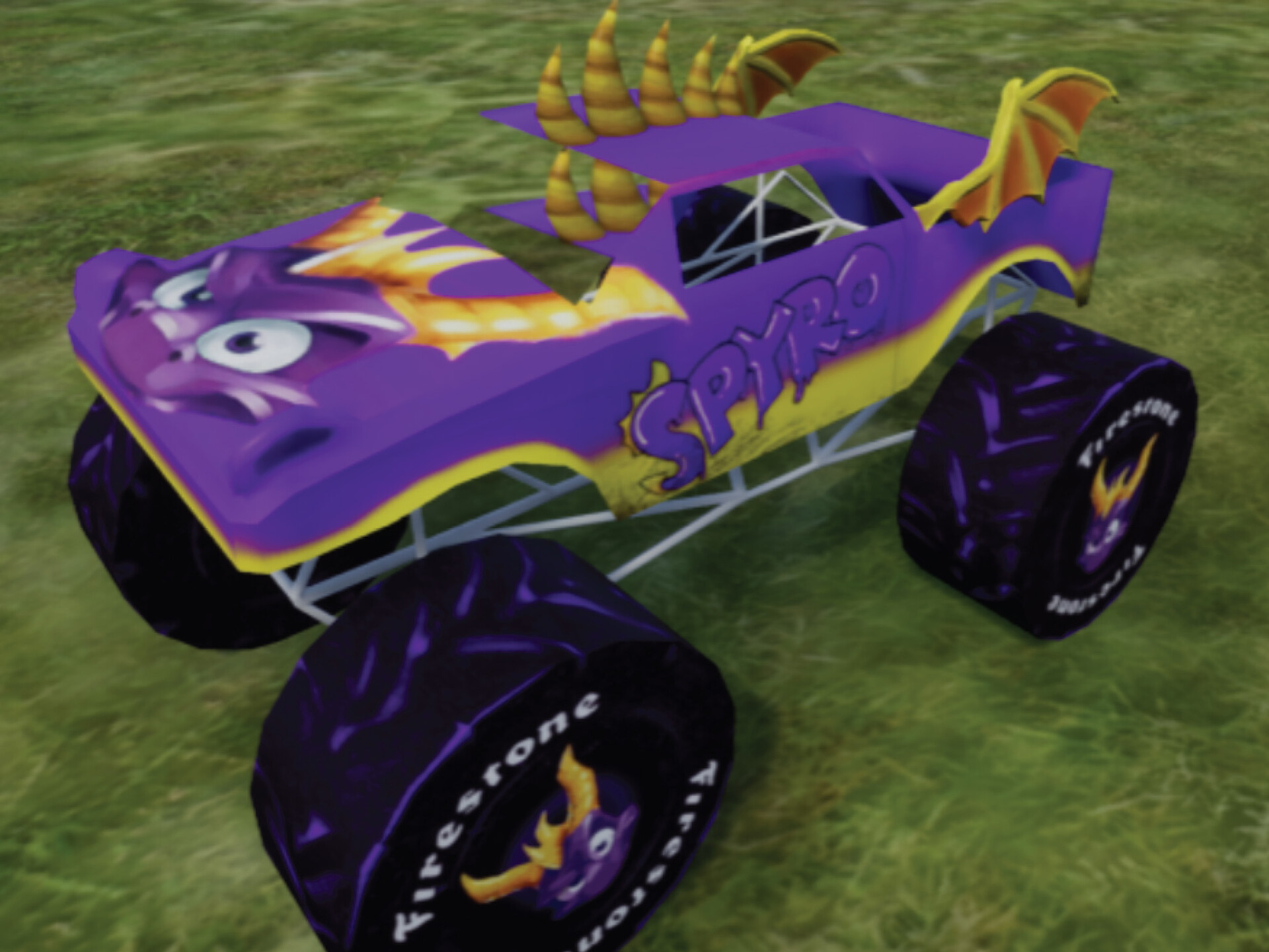 ArtStation - Spyro Monster Truck