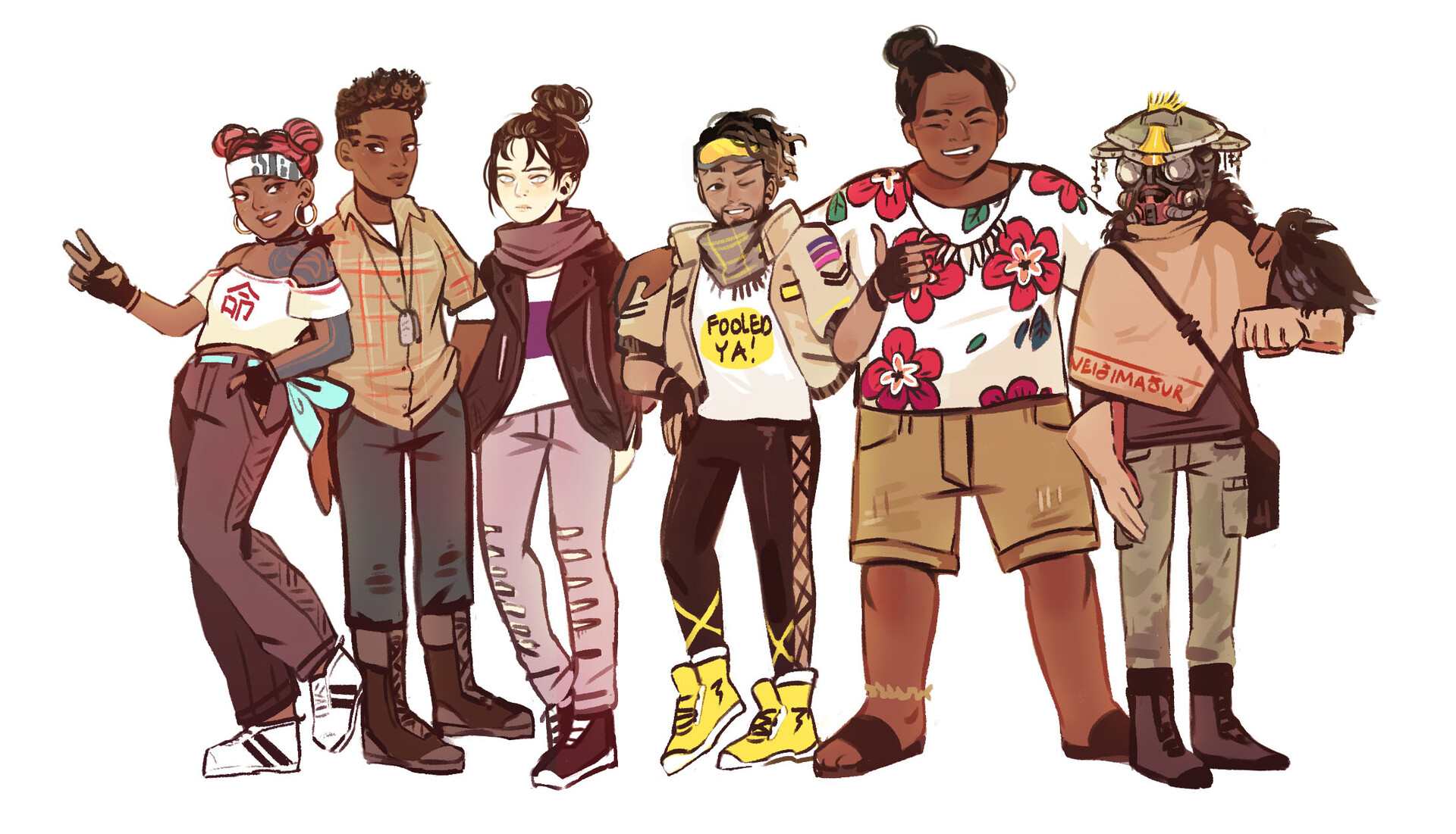 ArtStation - Apex Legends Casual outfits