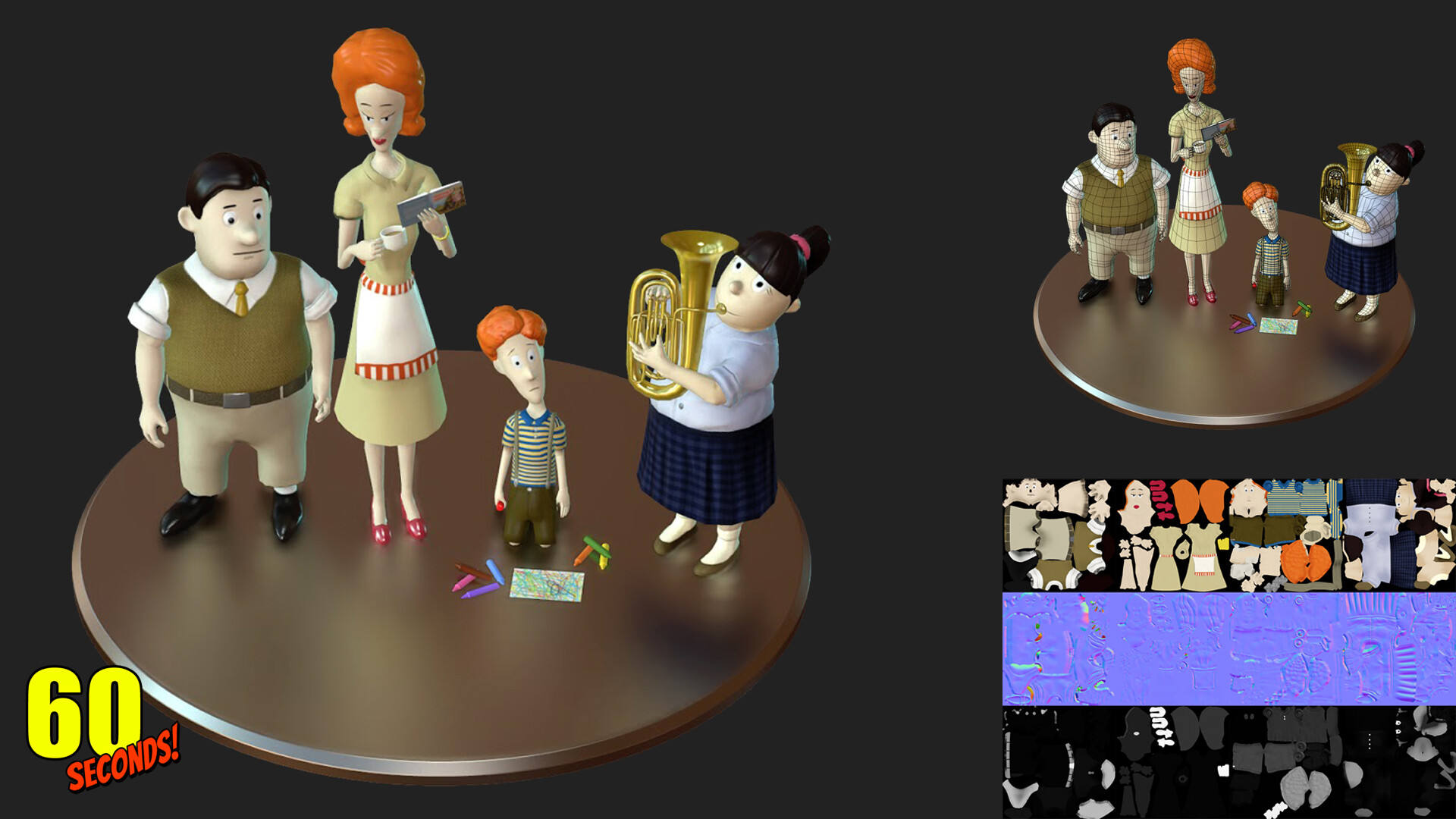 ArtStation - 60 seconds!