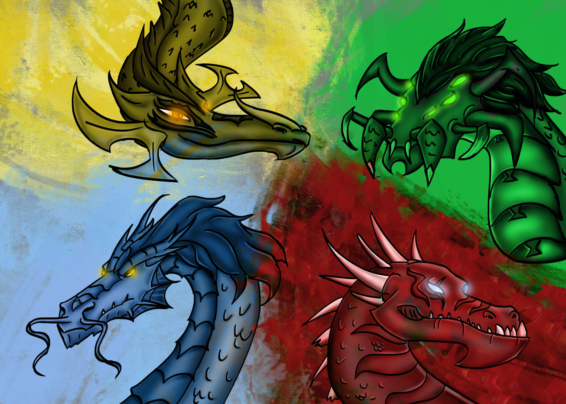 Camilo Torres - Dragon Heads