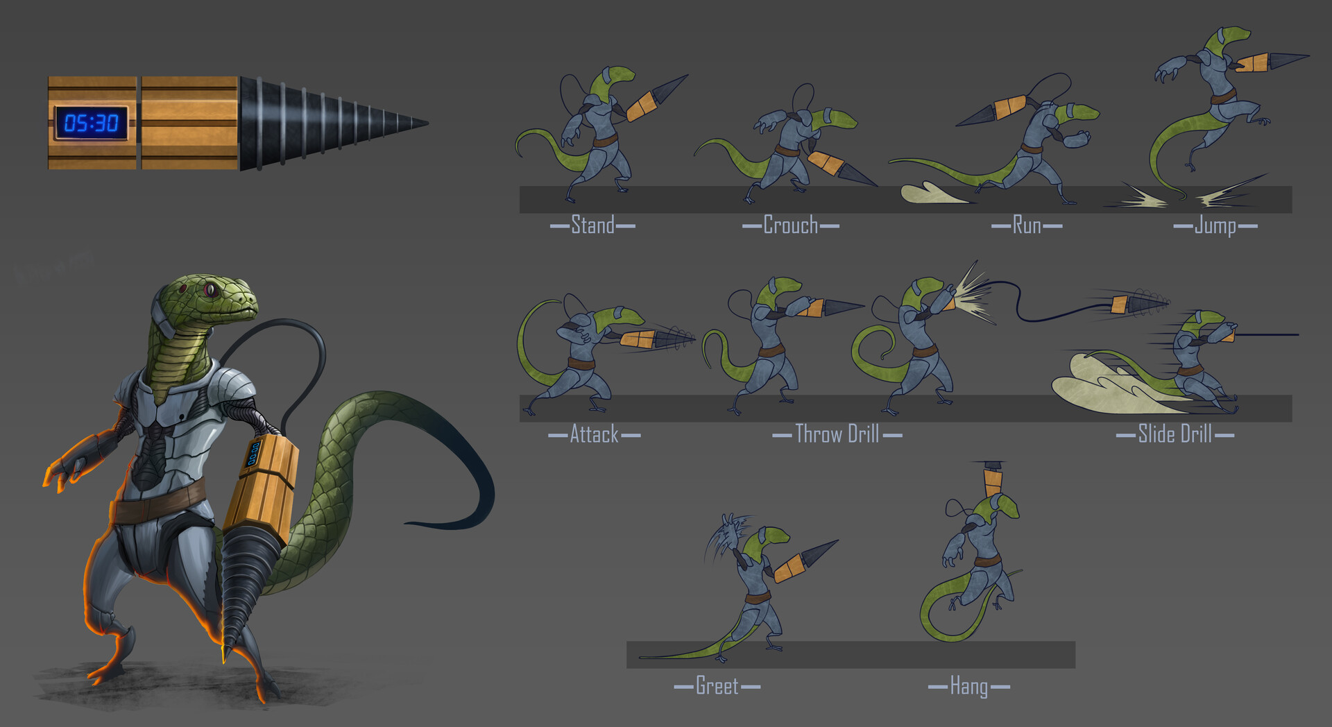 ArtStation - cyborg snake