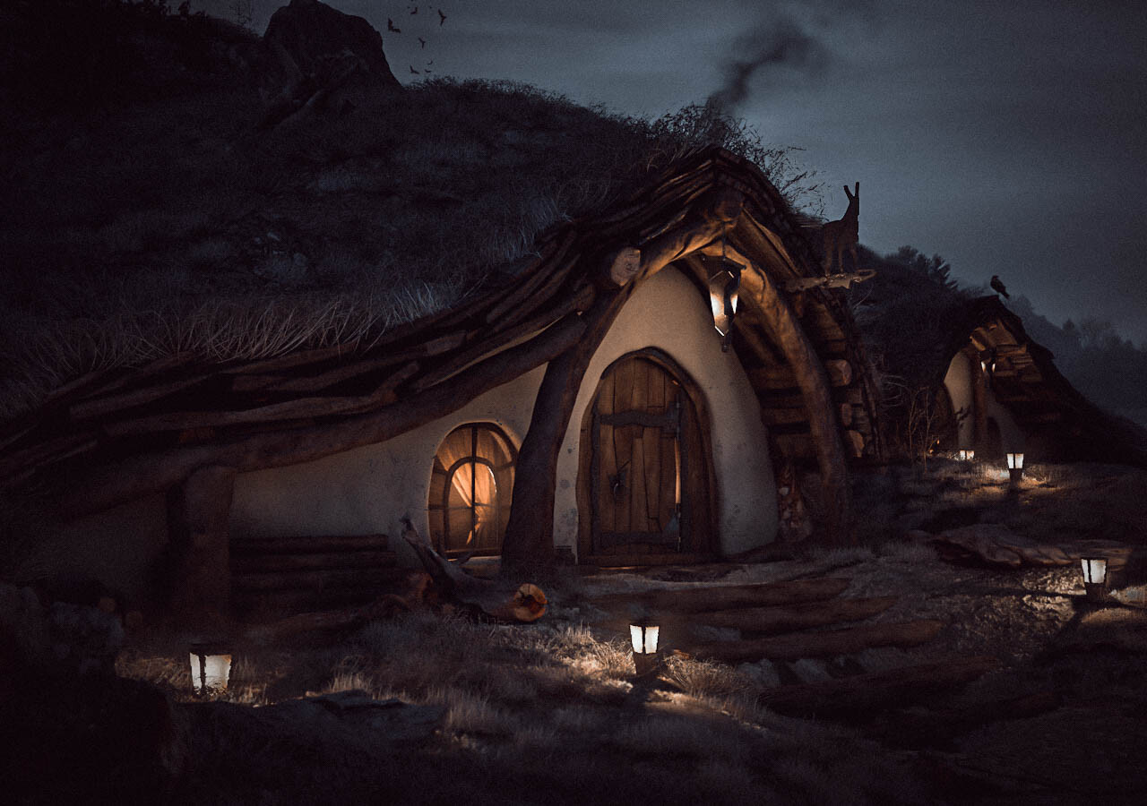 Oleg Logunov - The Hobbit in winter.