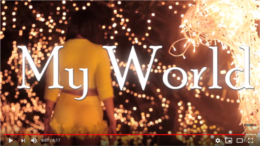 Kyi Pyar Lwin Oo - " My World " Music Video as Video Editing