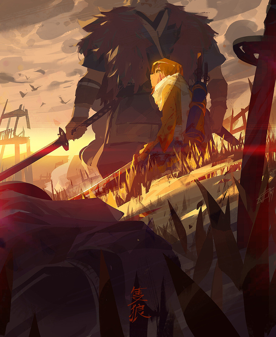 ArtStation - Starving Wolf