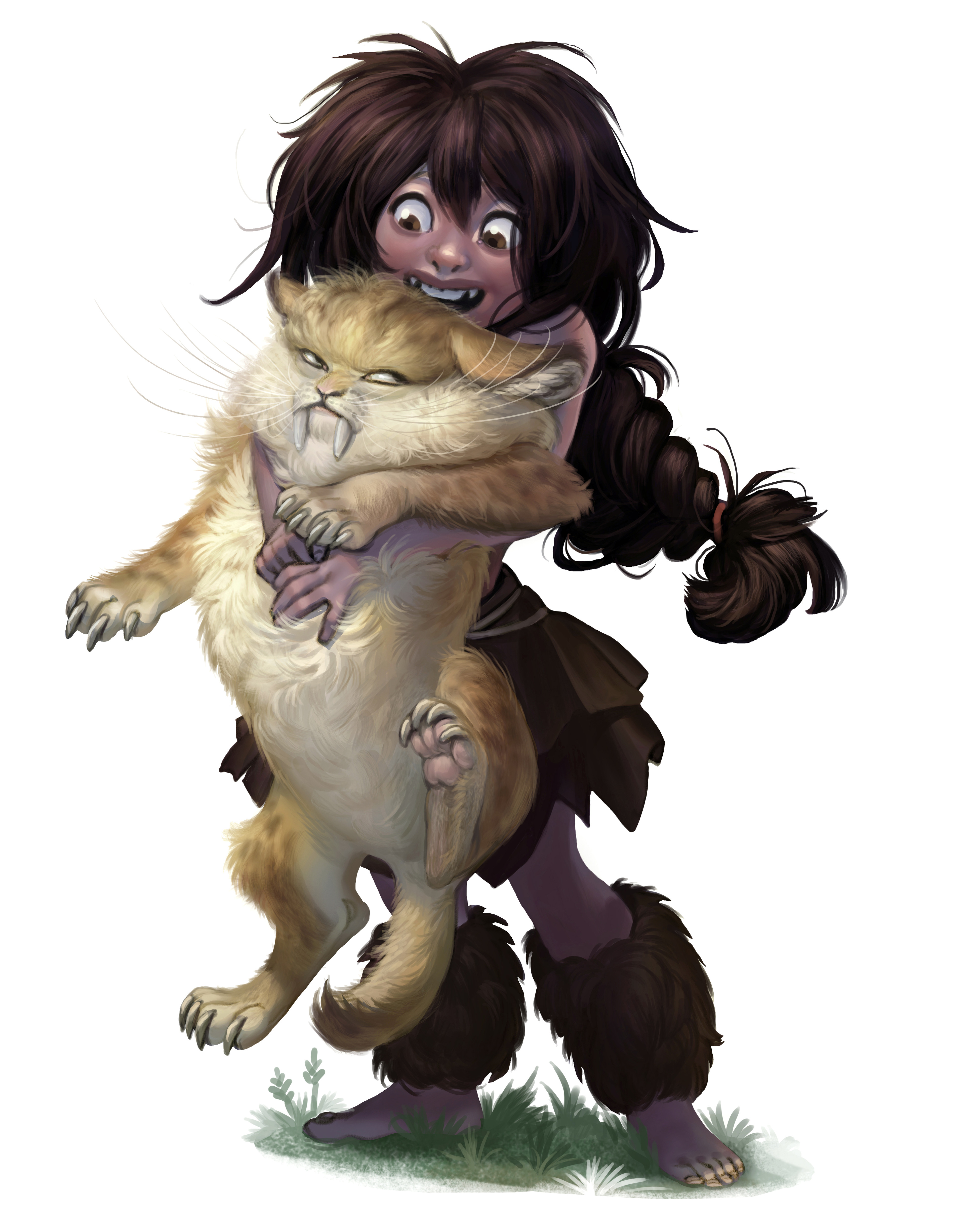 Kimberley King - Character Design Challenge: Caveman