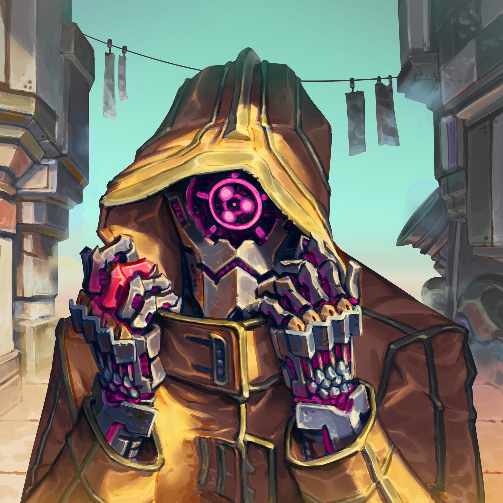 ArtStation - MotR - Hidden Robots