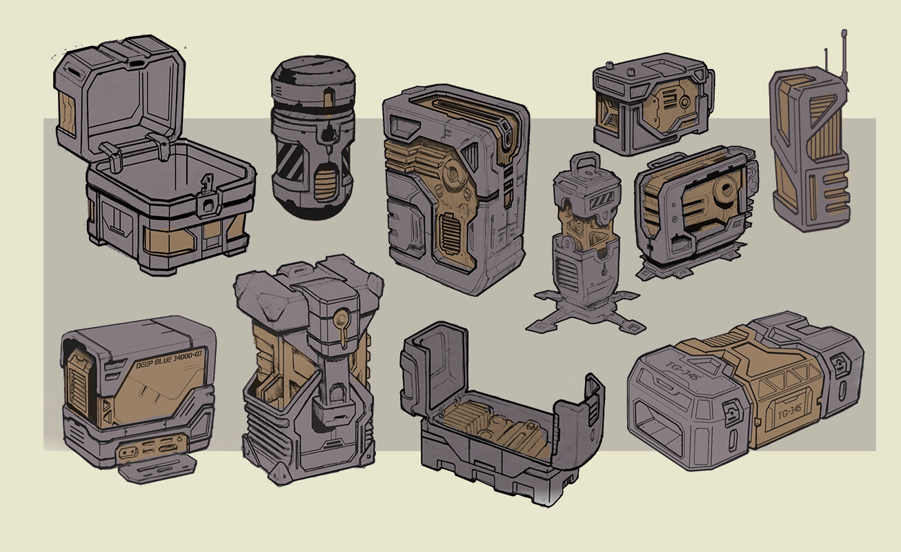 ArtStation - Sci fi stuff