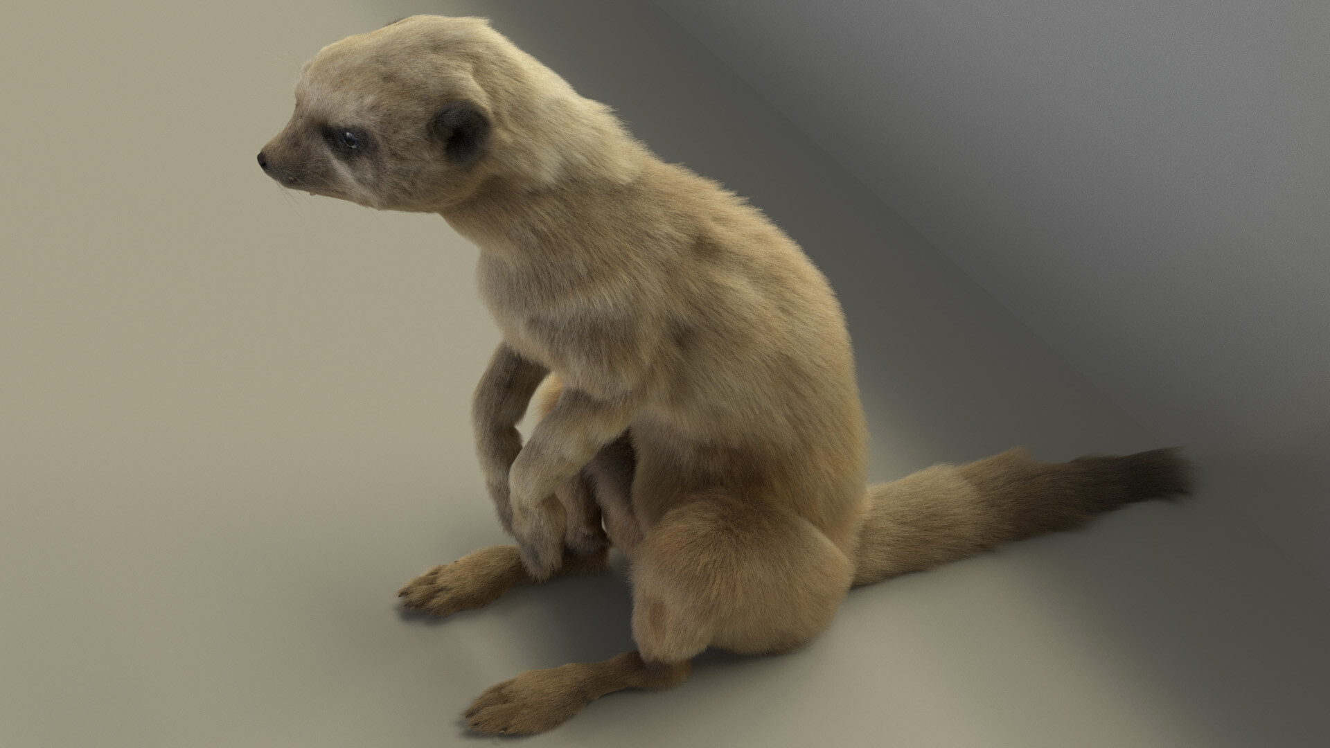 ArtStation - Mongoose fur test