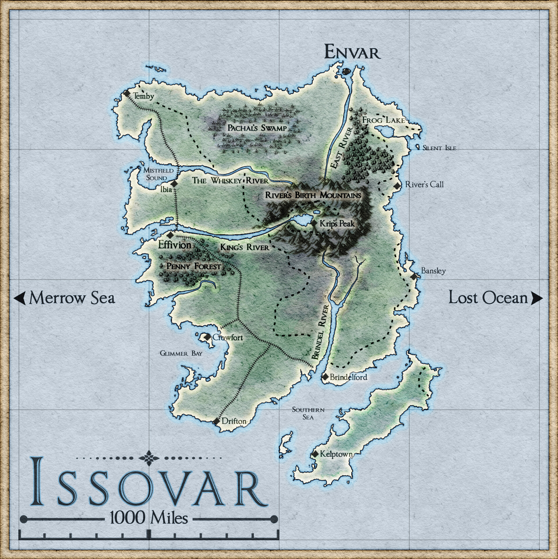 ArtStation - Issovar Map