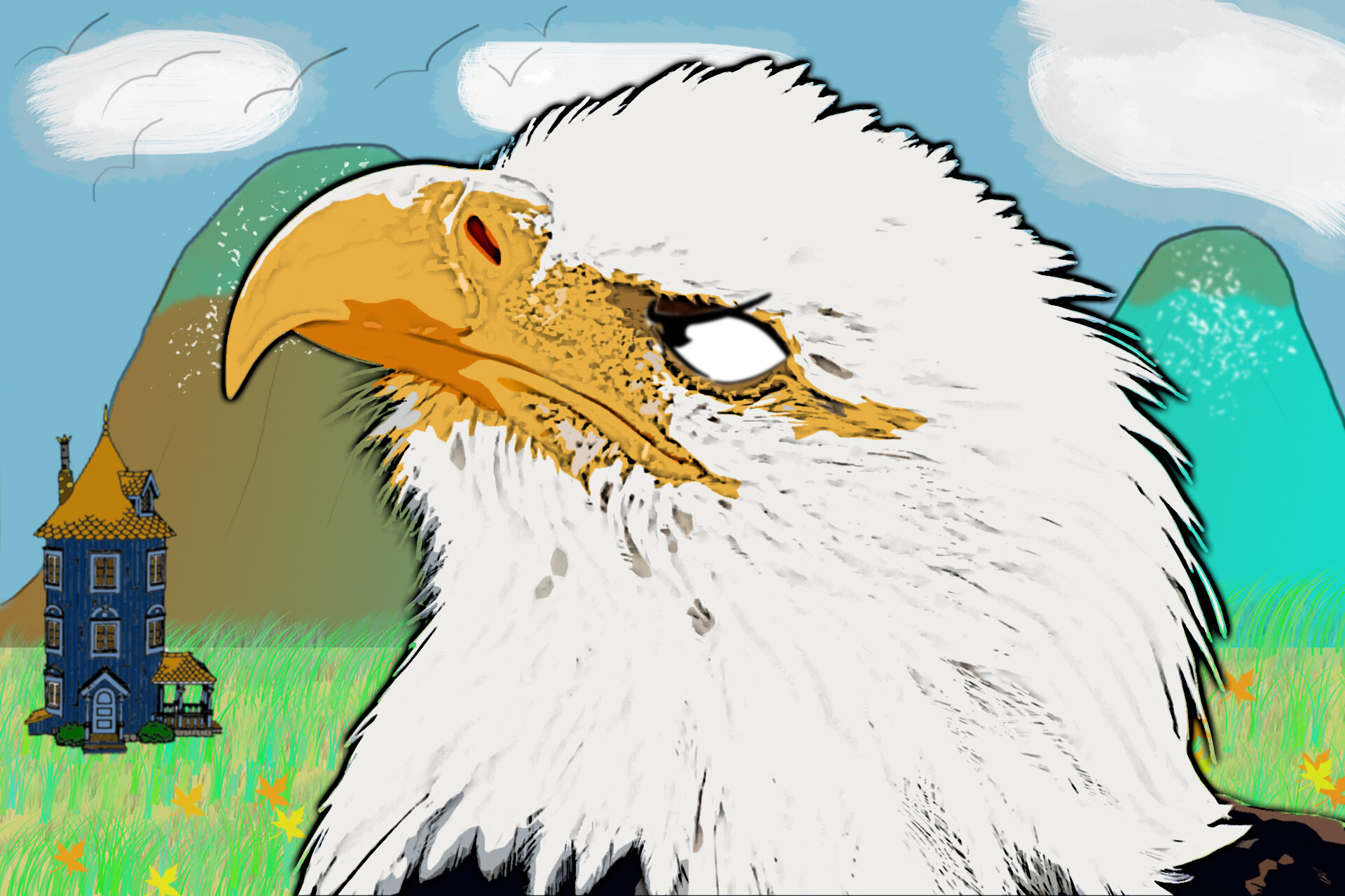 ArtStation - Aigle on the watch