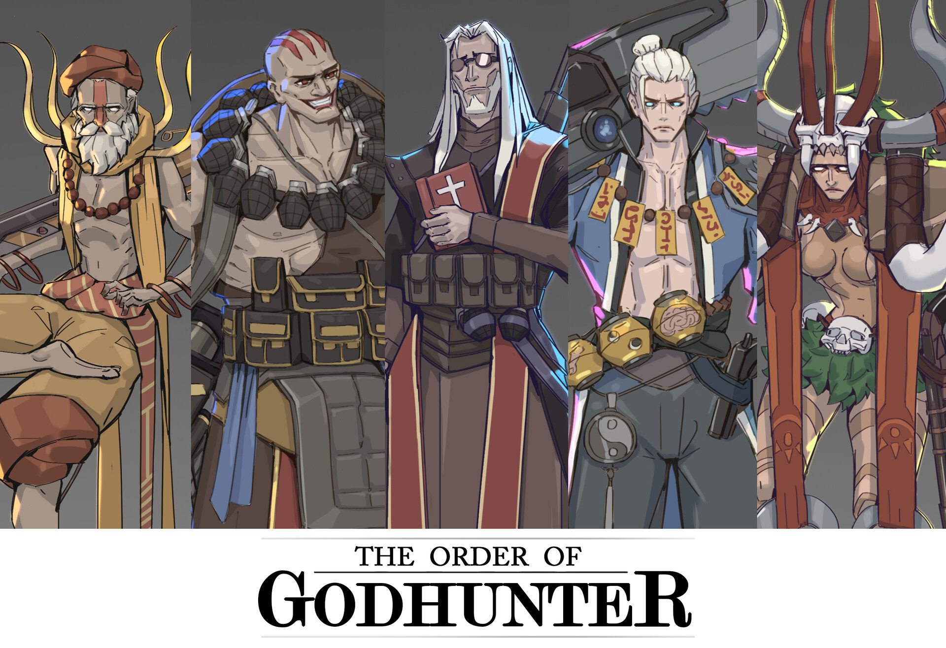ArtStation - 猎神教团·The Order of GodHunter