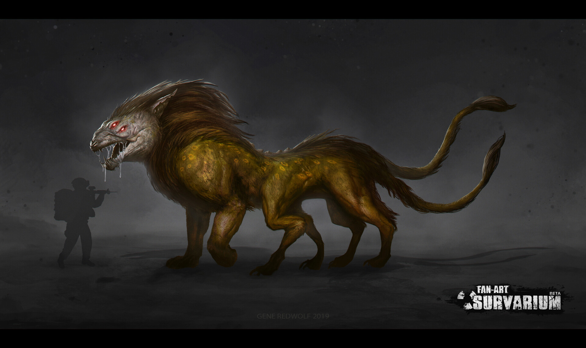 unknown wolf creature