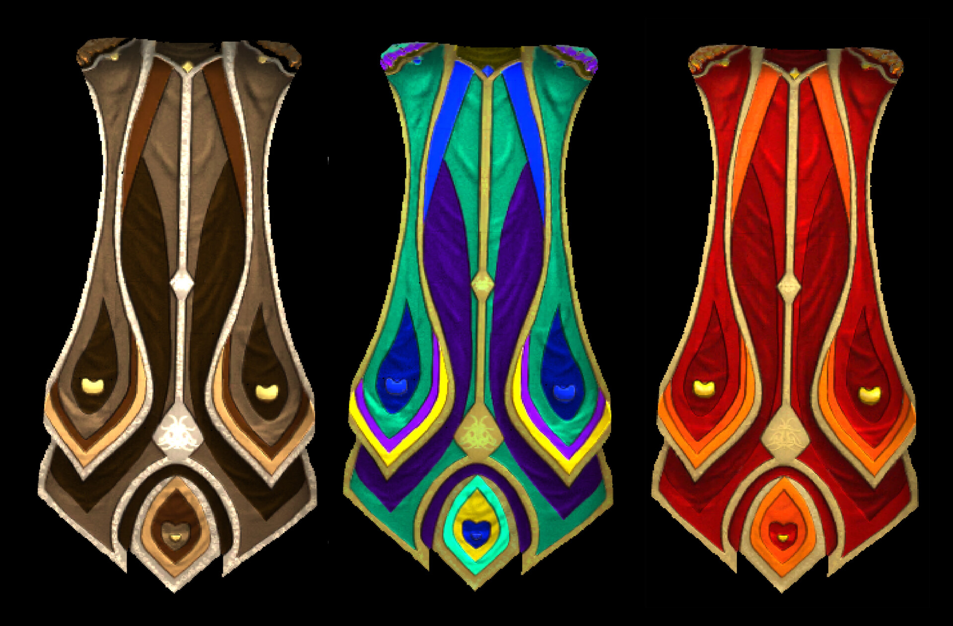 ArtStation - Hand-Drawn Cloak Textures
