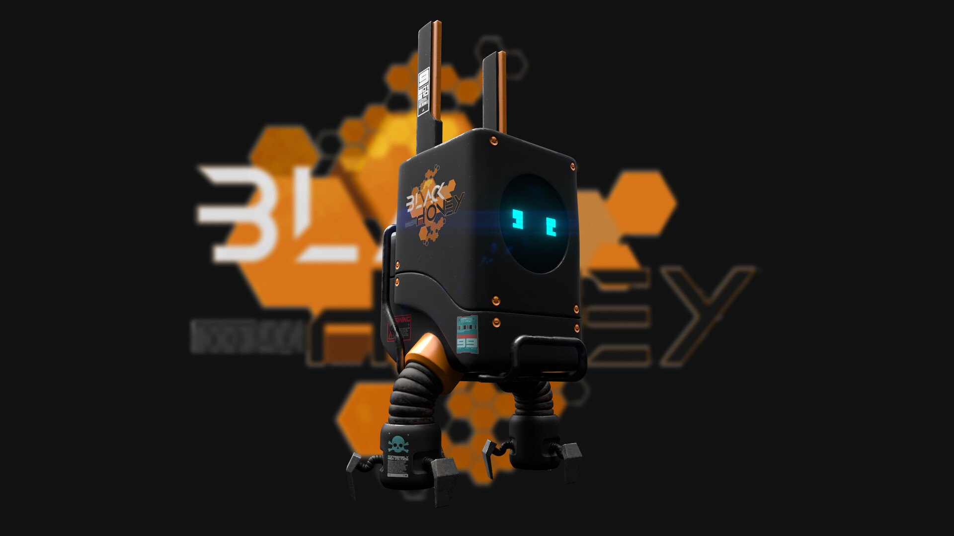 ArtStation - black robo