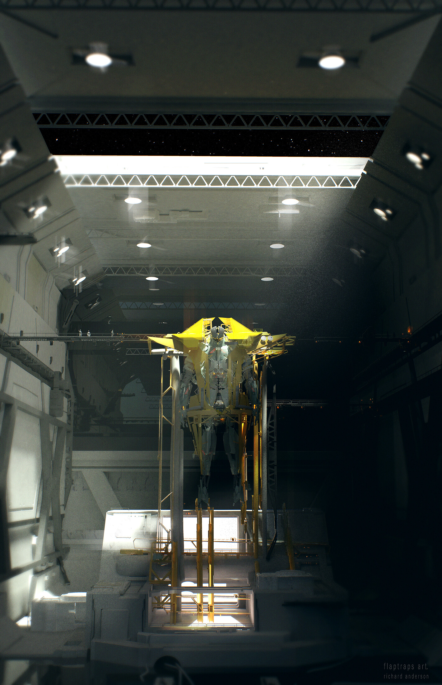 ArtStation - Bot Hangar.