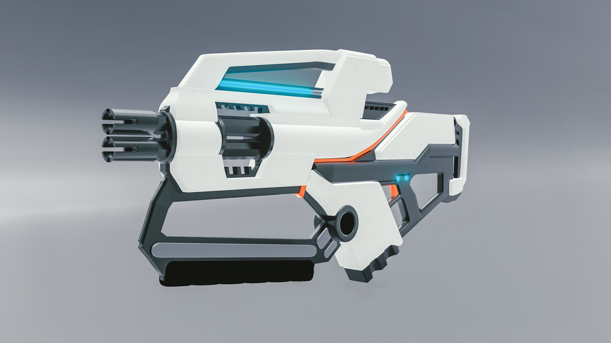 ArtStation - Sub Mini Gun Concept