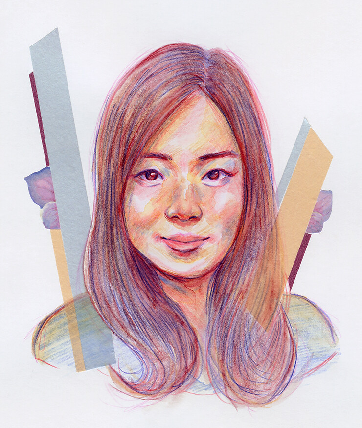 Monika Urbańczak - Portrait of Ashley Kang