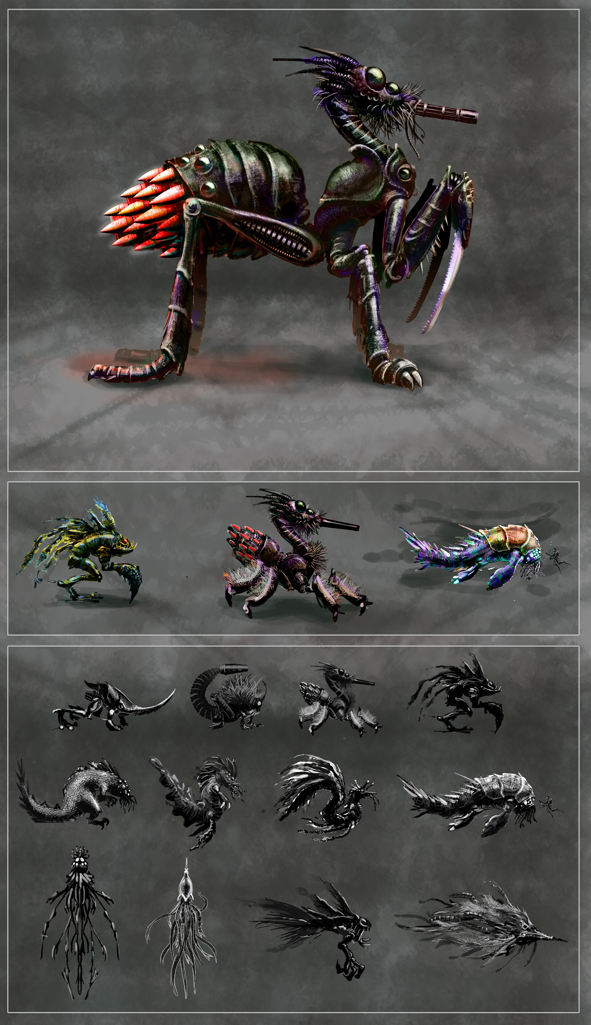 ArtStation - Personal project: Creature design