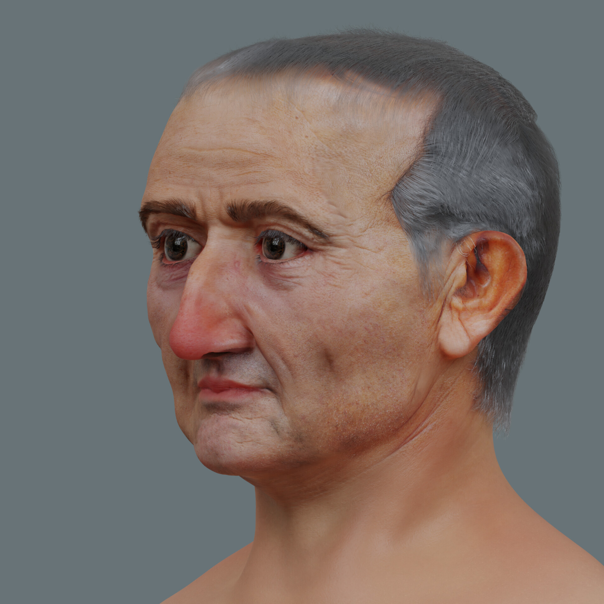 Curtis Durane - Emperor Tiberius Young and old