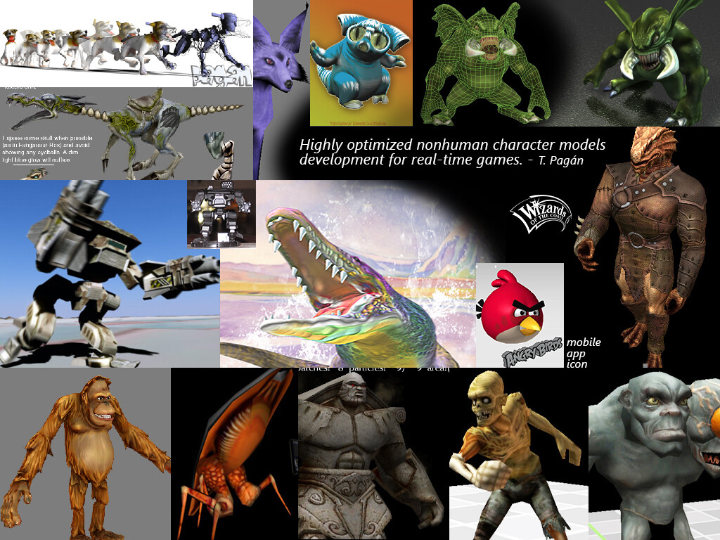 ArtStation - Video Game Characters and Creatures.