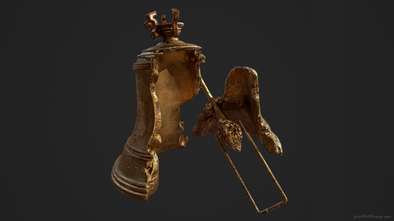 ArtStation - Broken bell