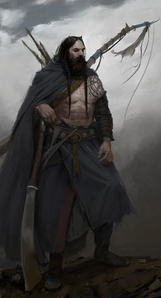 ArtStation - Etan - The Barbarian