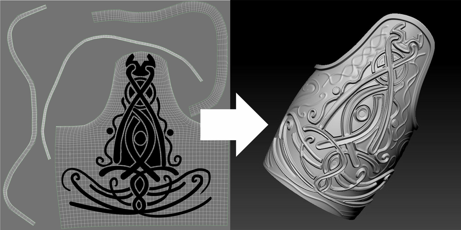 Oliver Pollard - Game Artist - Rune King Thor - Mjolnir