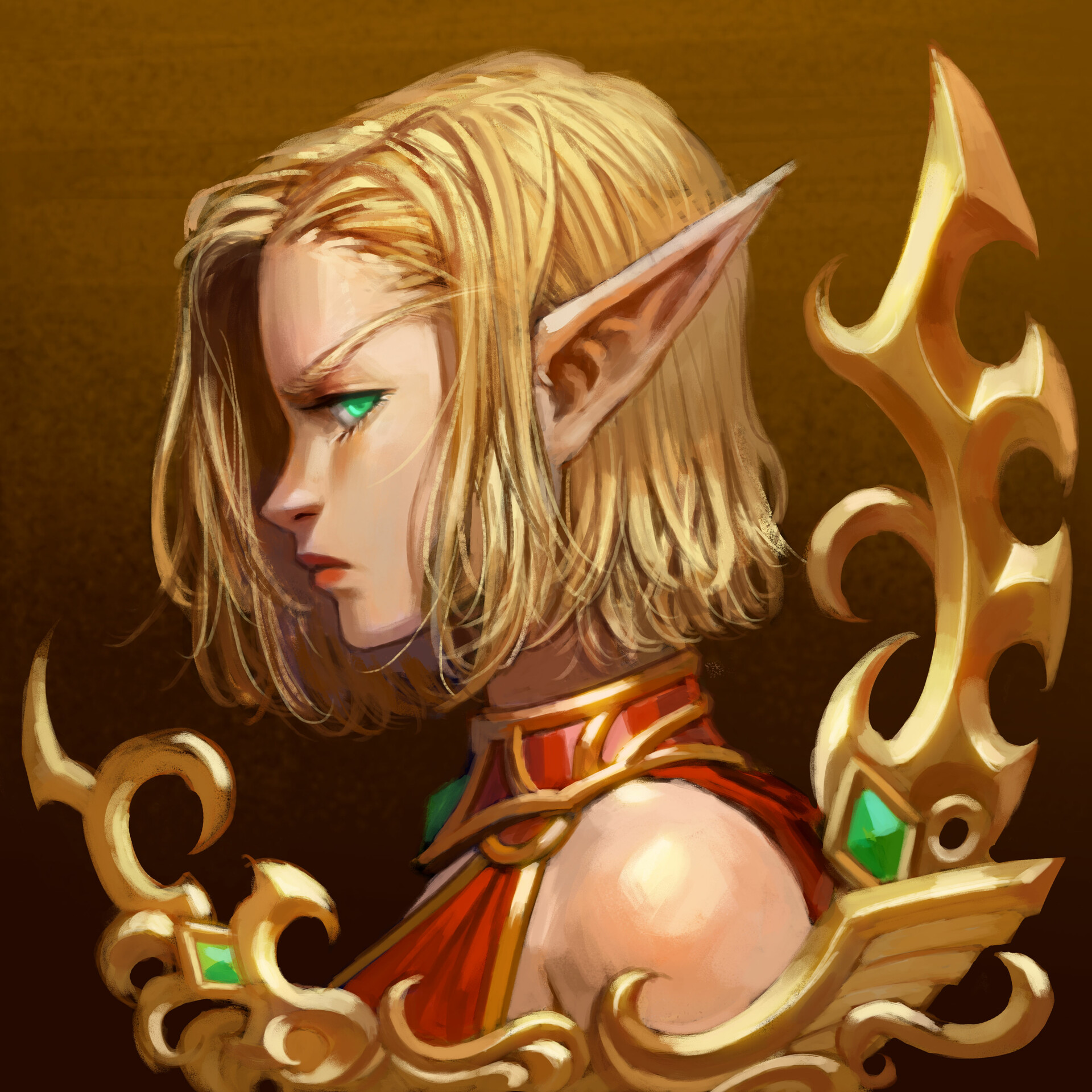 ArtStation - blood elf