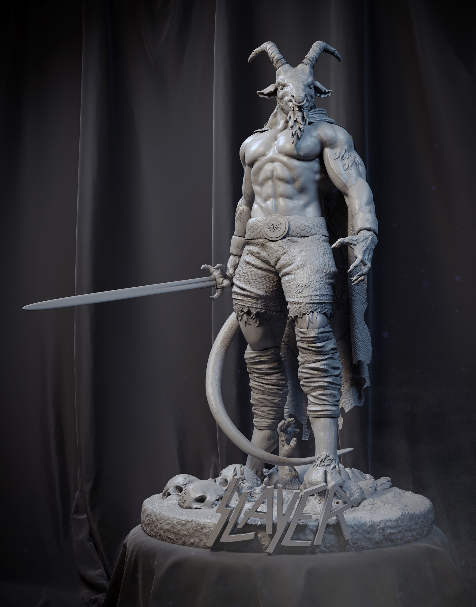 Artstation Baphomet Show No Mercy