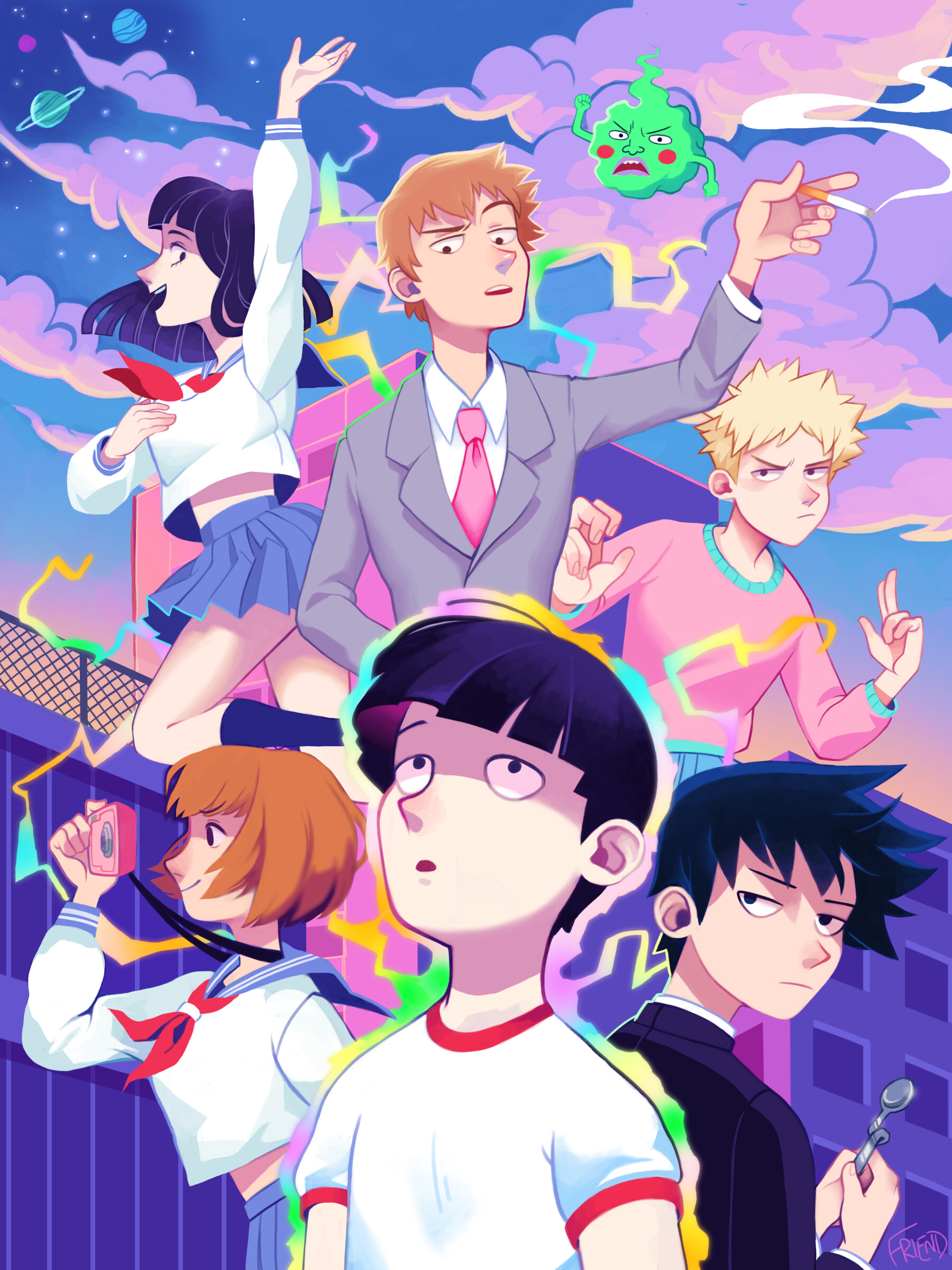 ArtStation - Mob Psycho 100