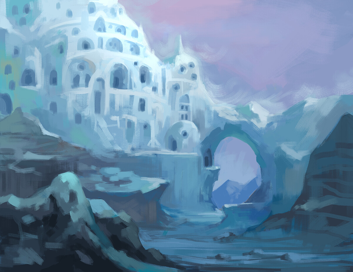 ArtStation - Snow Palace