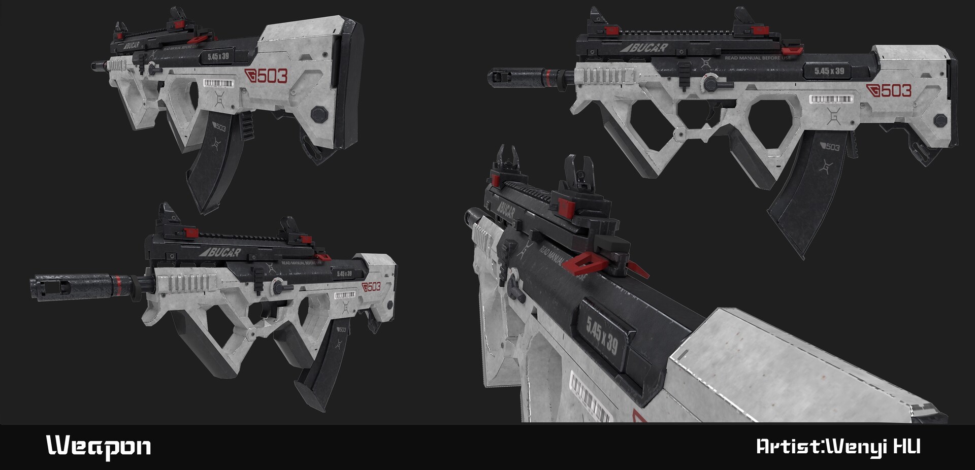 ArtStation - gun model