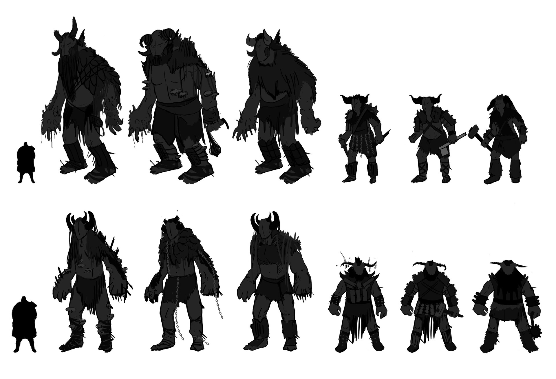 ArtStation - Norse Viking Giant Silhouettes