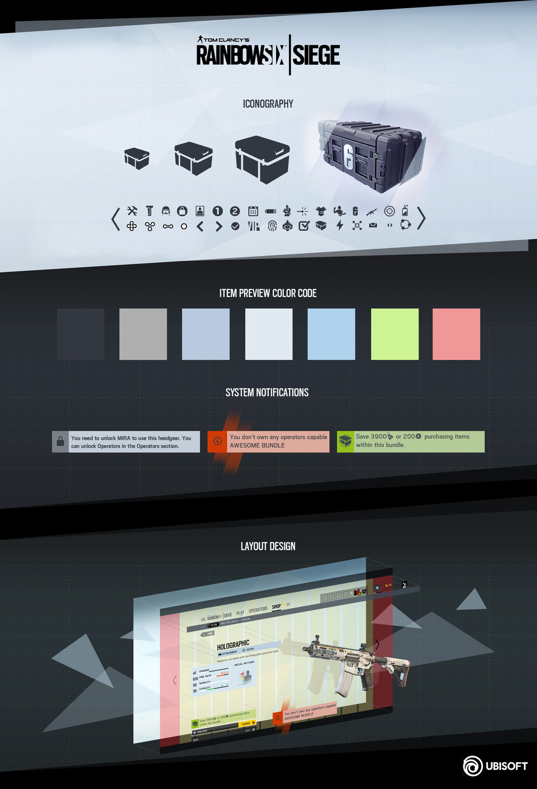 Andrii Shafetov - Portfolio - Y3S1-Y3S4 Tom Clancy's 'Rainbow Six Siege ...