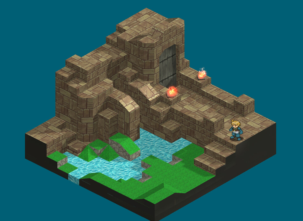 ArtStation - Gate of Riovanes Castle (remake)