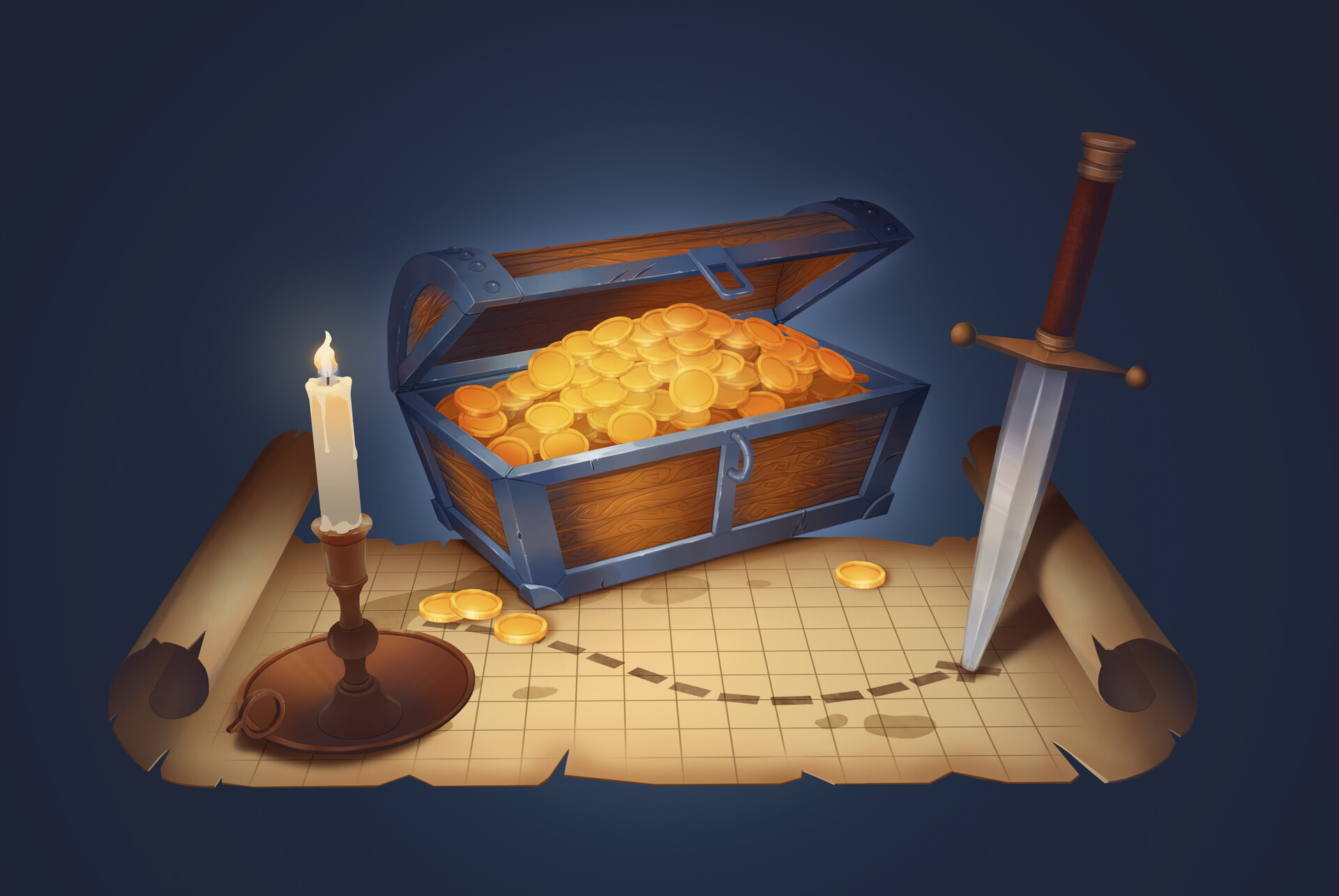 ArtStation - Treasure chest