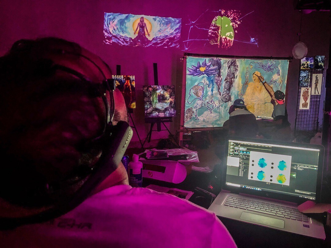 ArtStation - EEG neurofeedback-powered Art at Art Basel Miami Visual ...